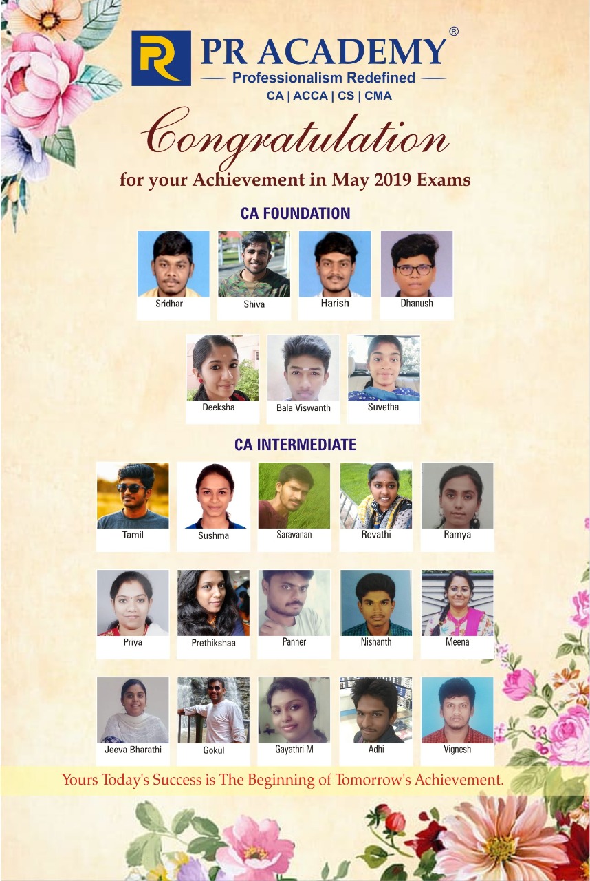 PR ACADEMY - RESULTS